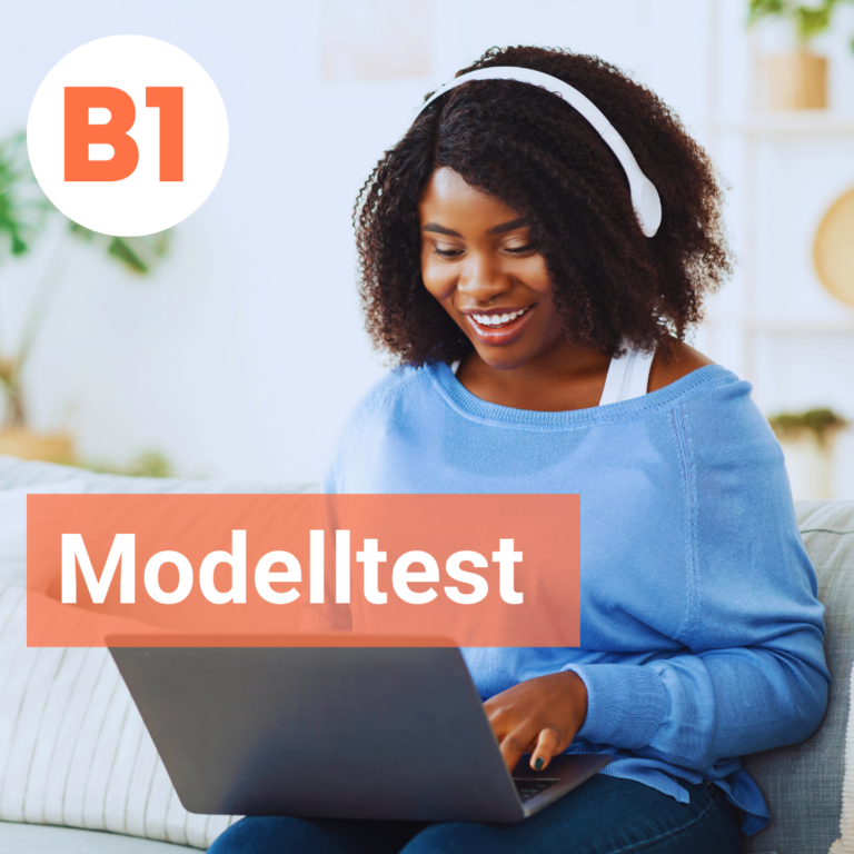 B1 exam model test to prepare for the German exam