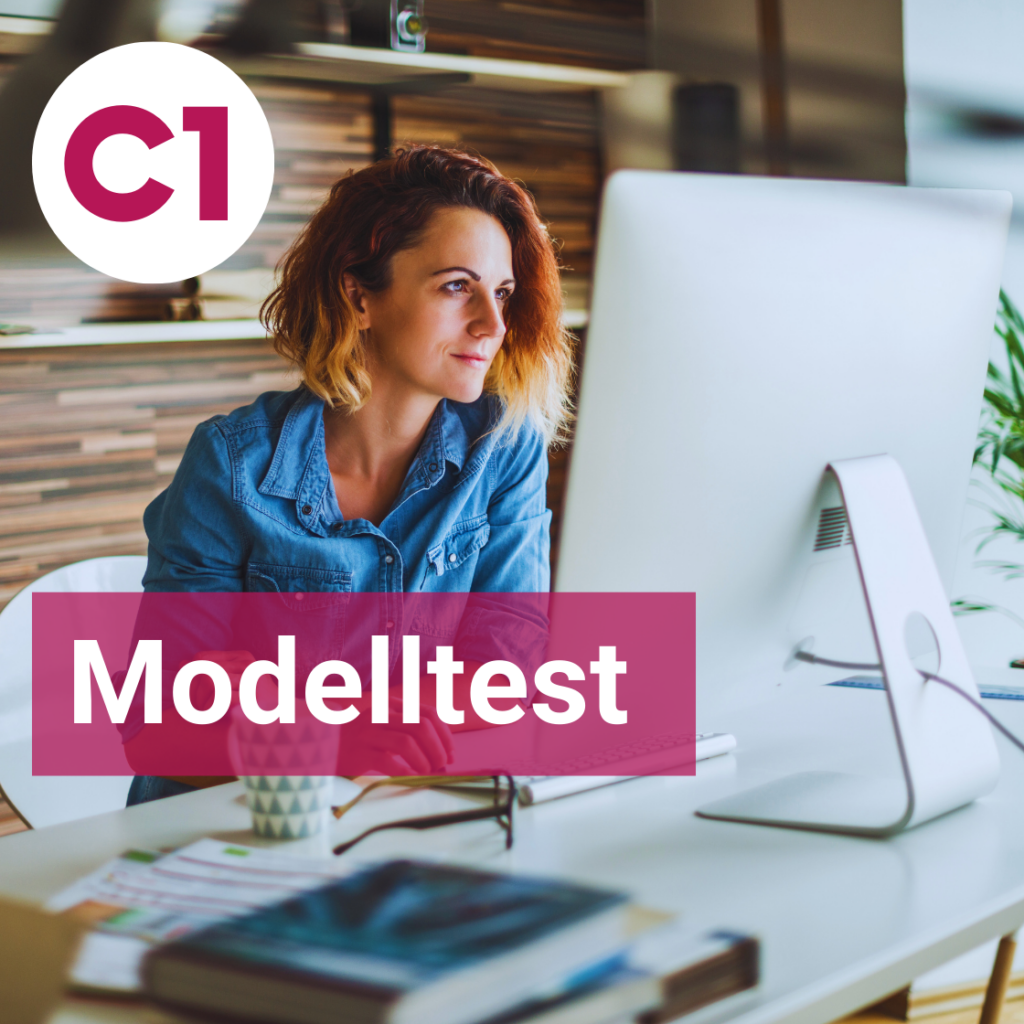 C1 Prüfung Deutsch mit GER-Zertifikat | Deutschtest.Digital Onlineprüfungen